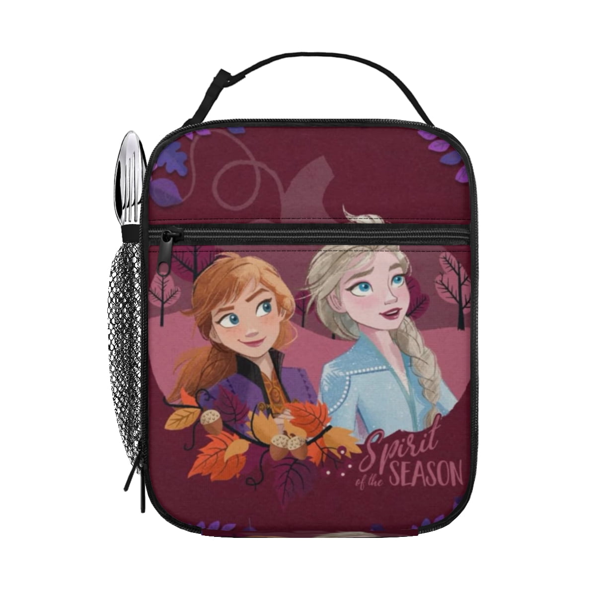 Frozen X Temperature Control Adorable Tote·Cute Mesh Snack Box ...