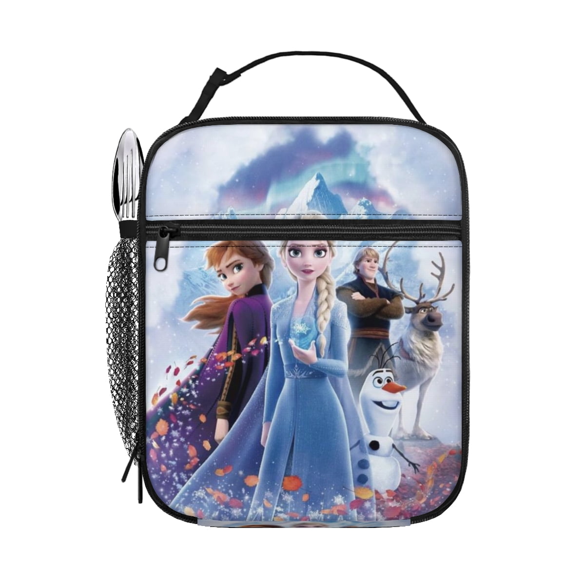 Frozen X Temperature Control Adorable Tote·Cute Mesh Snack Box ...