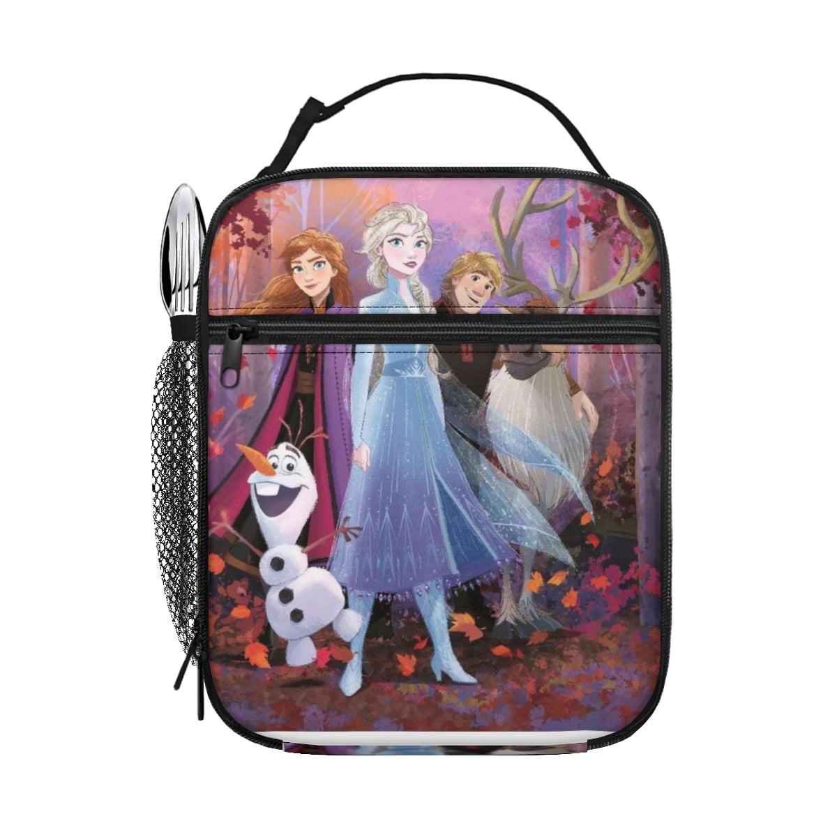 Frozen X Temperature Control Adorable Tote·Cute Mesh Snack Box ...