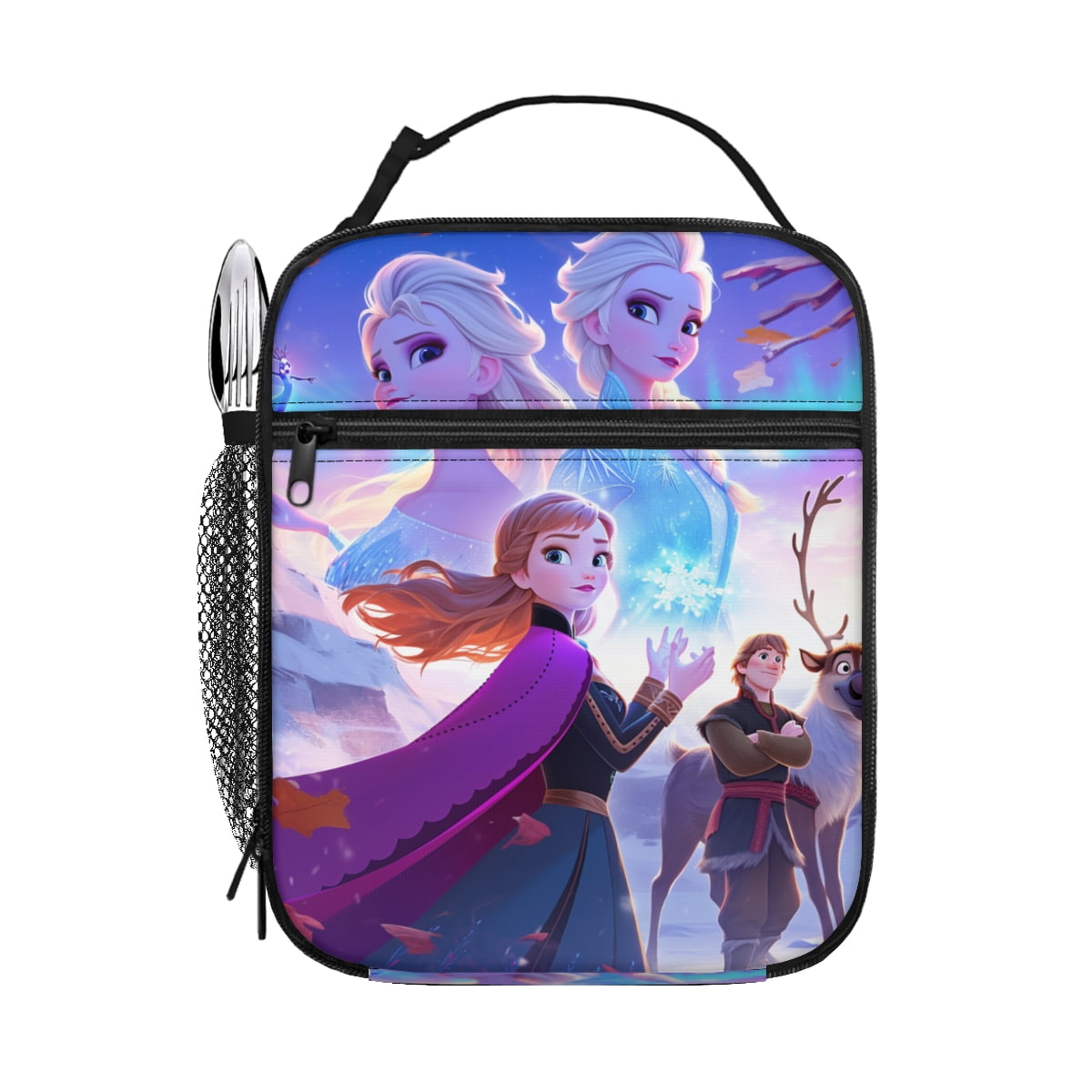 Frozen X Temperature Control Adorable Tote·Cute Mesh Snack Box ...