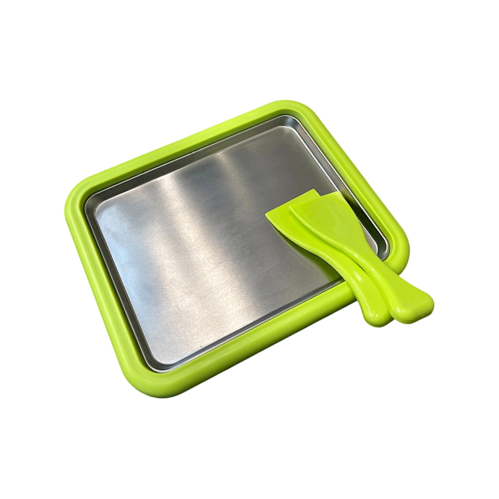 Frozen Yogurt Maker Machine With 2 Scrapers, Green Portable Ice Cream ...