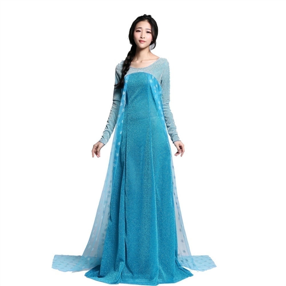 Frozen adult dress Princess Elsa - Walmart Business Supplies