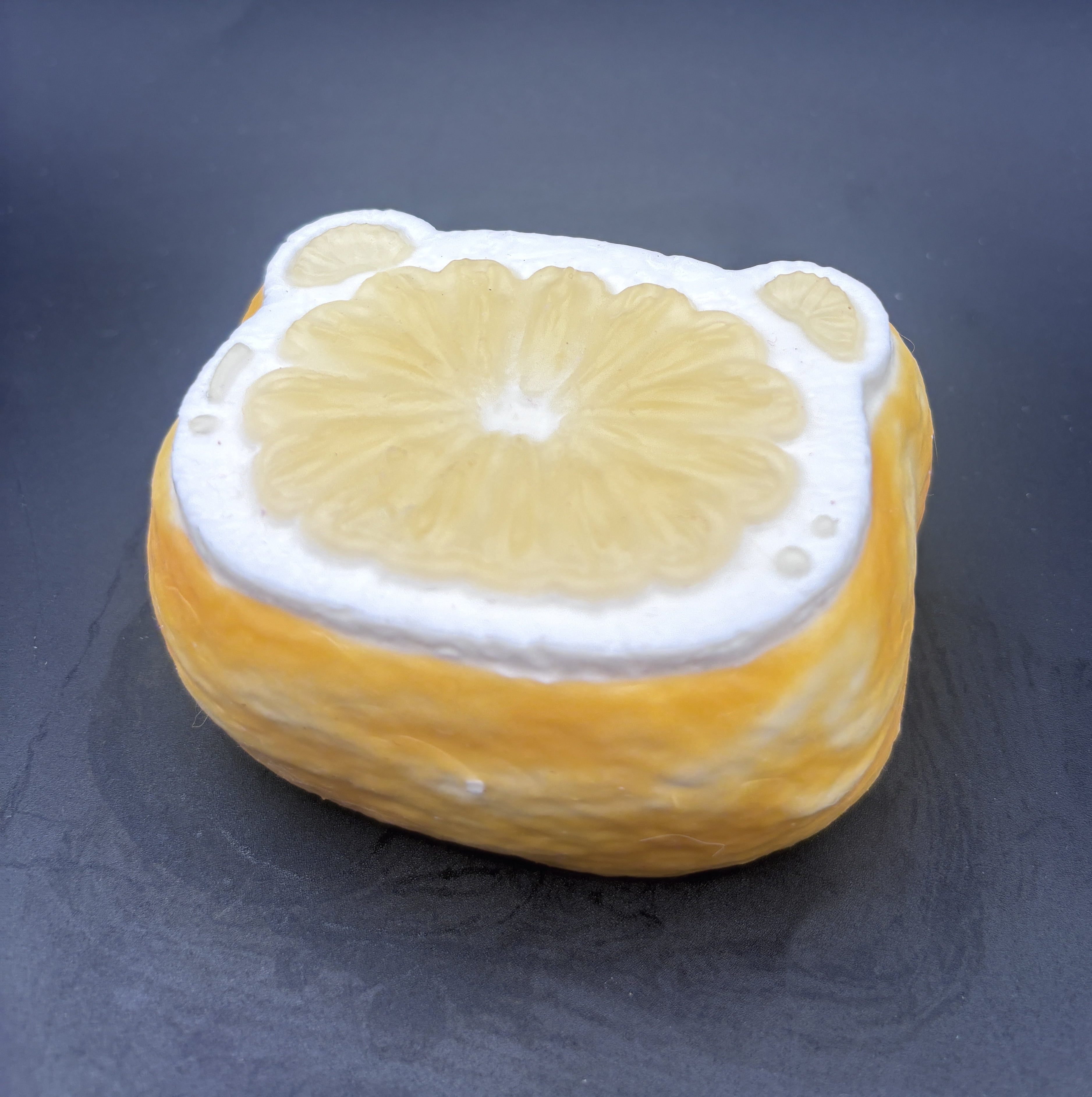 Frozen butter orange kitty moldable large taba squishy - Walmart.com