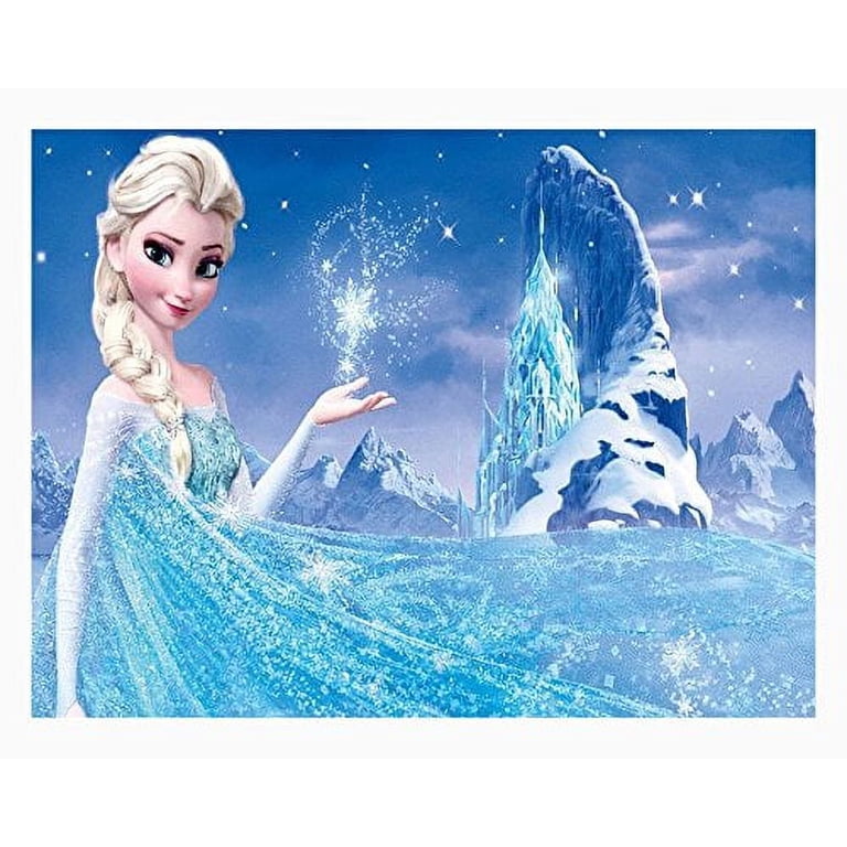 Frozen Edible Cake Topper