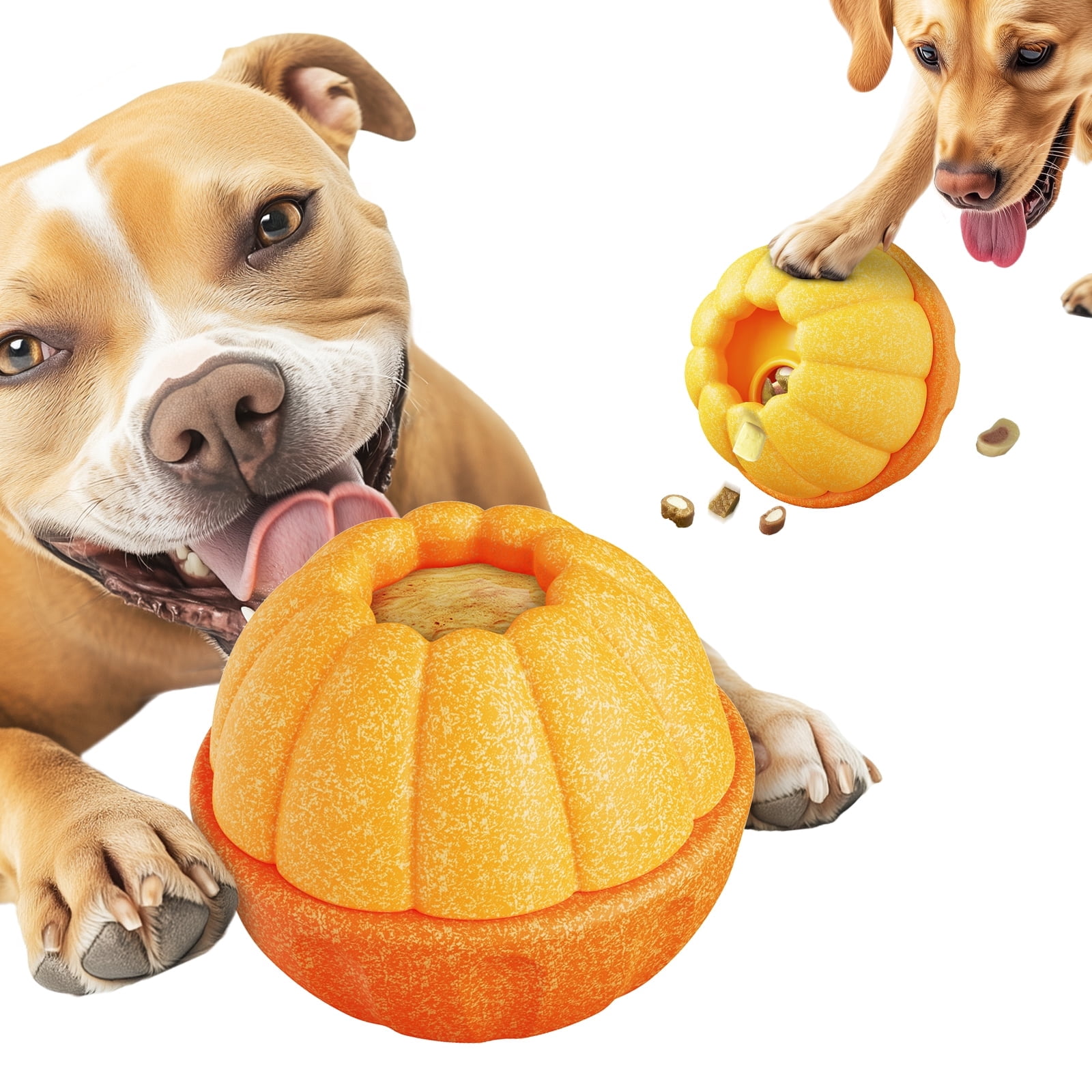 Frozen treat dispensing dog toys large dogs,Interactive Slow Feeder ...