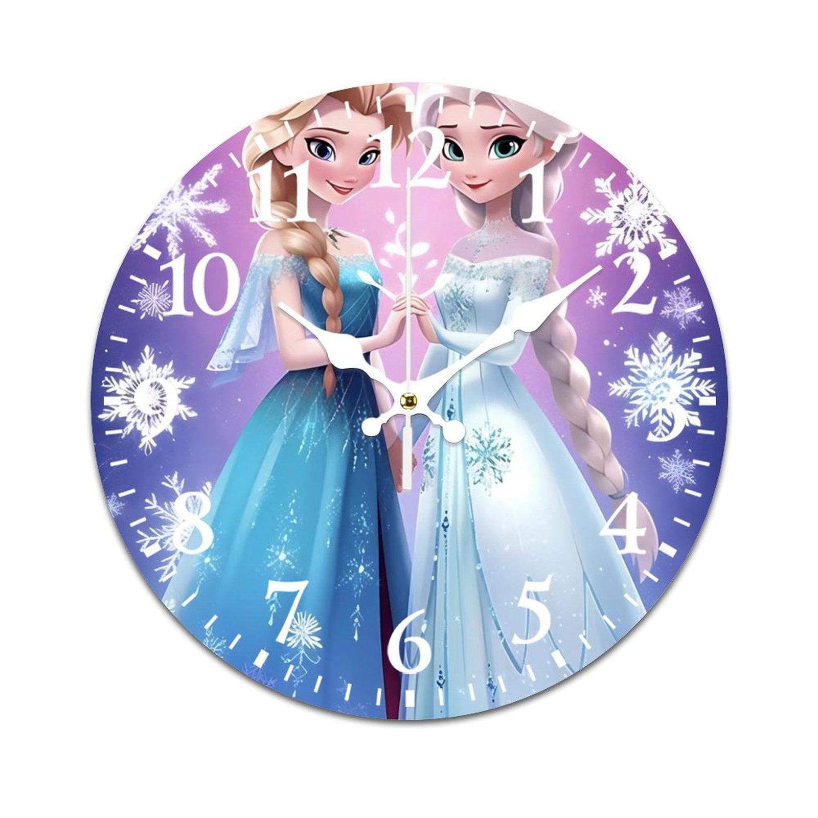 Frozen wall clocks battery operated decorative 30cm/11.8in - Walmart.com