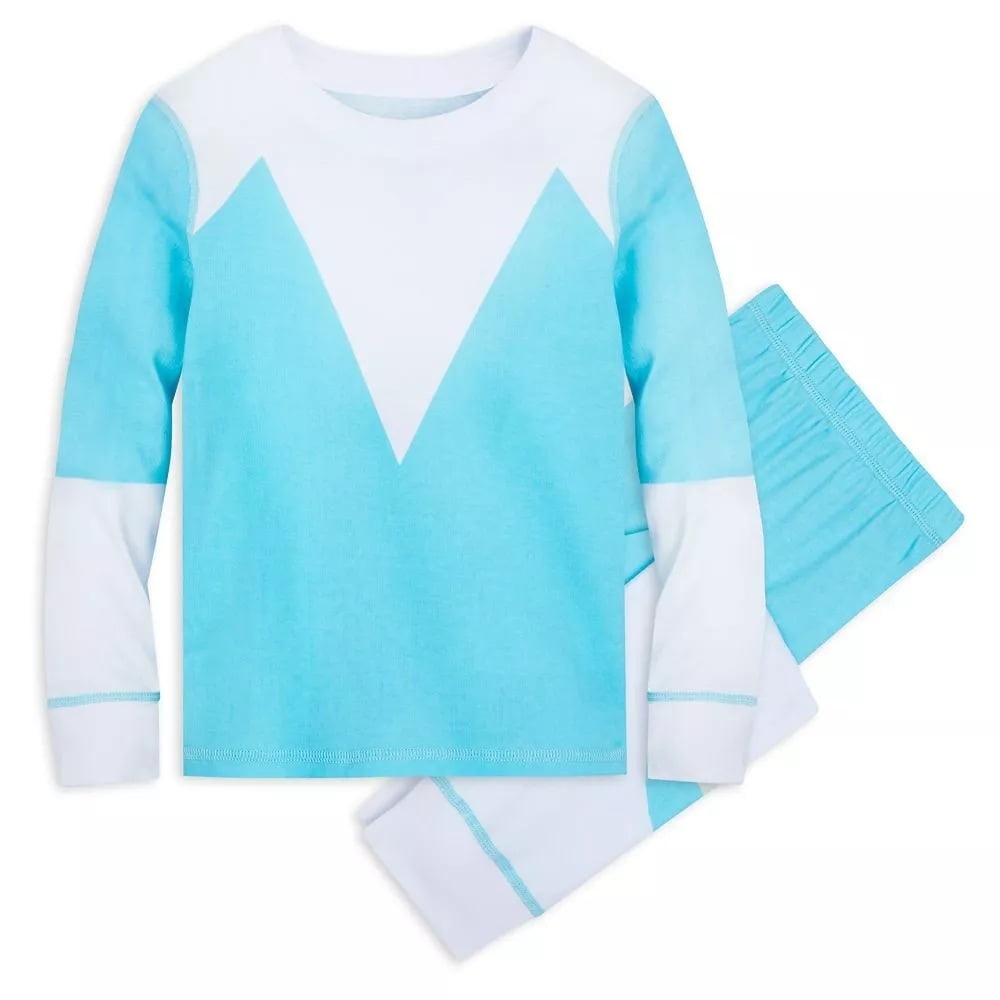 Frozone The Incredibles Pajamas PJ's Costume Super Hero Sleep Set Size ...
