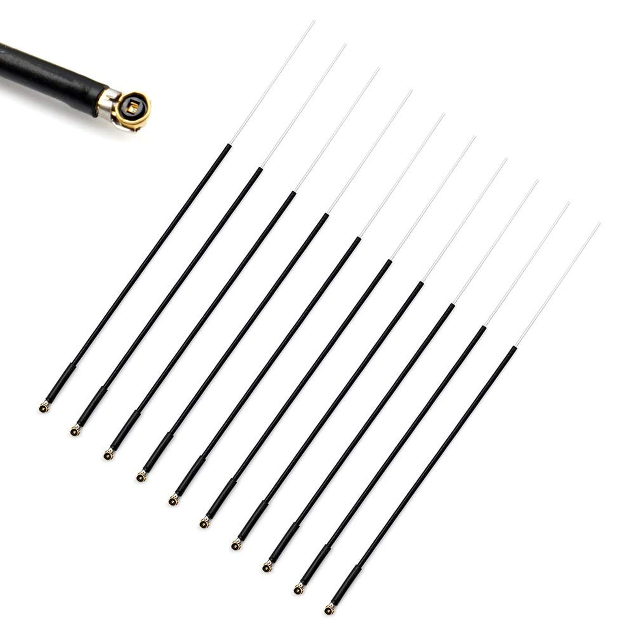 Frsky 10PCS 100mm 2.4G Receiver Antenna Replacement for IPEX Models ...