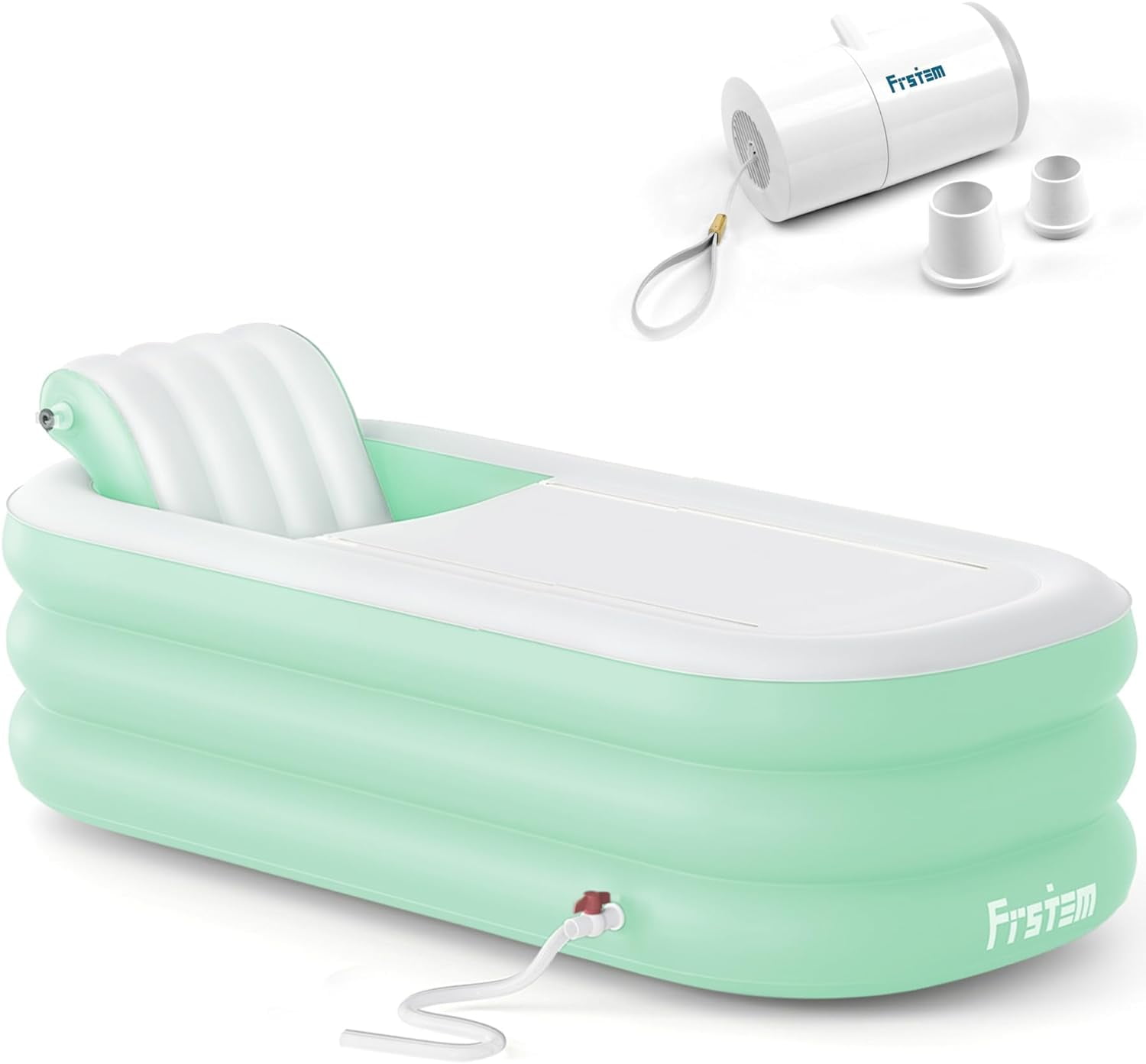 Frstem Extra Large 72" Inflatable Bathtub for Adults, Portable Folding ...