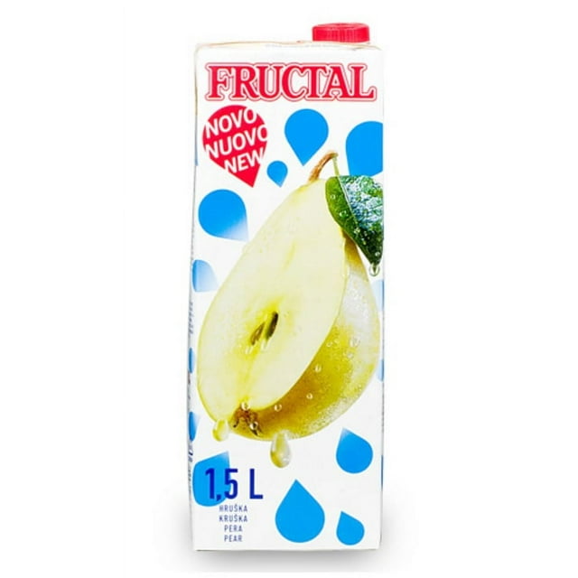 Fructal Classic Hruska Pear Drink 1.5L - Walmart.com