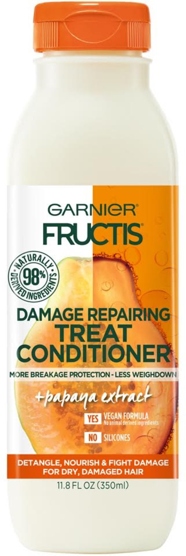 Fructis Garnier Fructis Damage Repairing Treat Conditioner, For Damaged ...