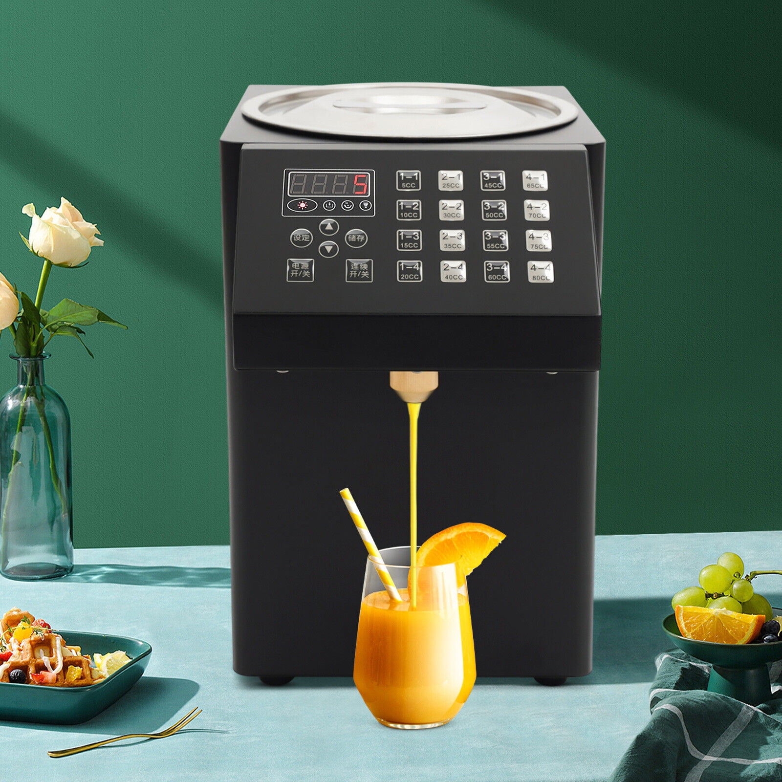 Fructose Quantitative Machine Fructose Dispenser for Commercial Bubble ...