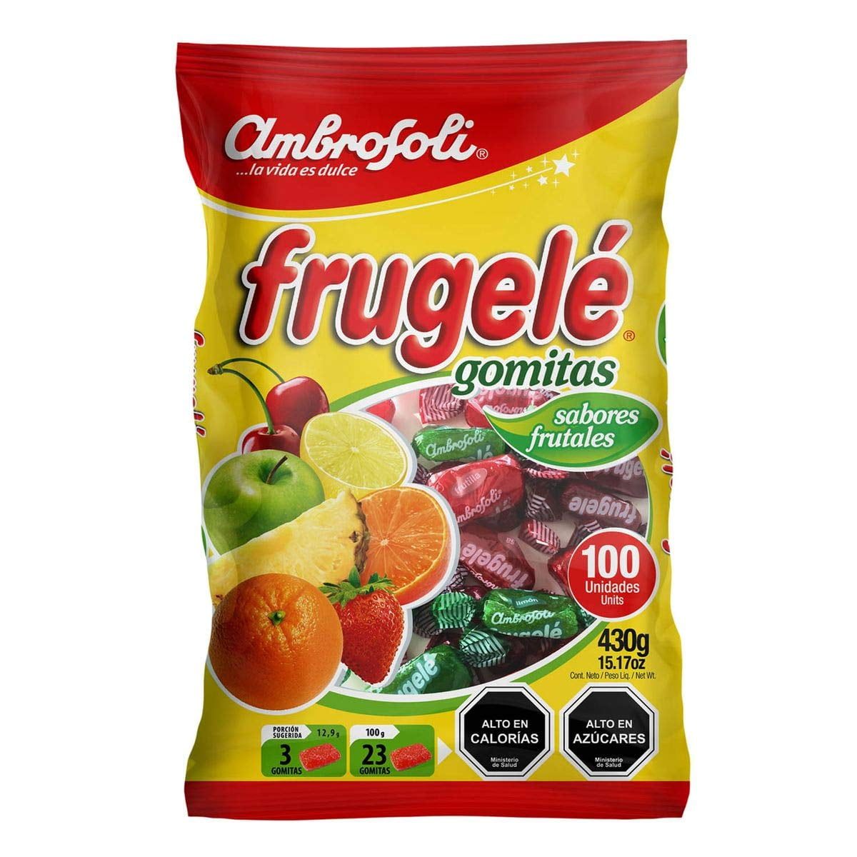 Frugele Ambrosoli Fruit Candy From Chile Traditional Chilean Gomitas 2 ...