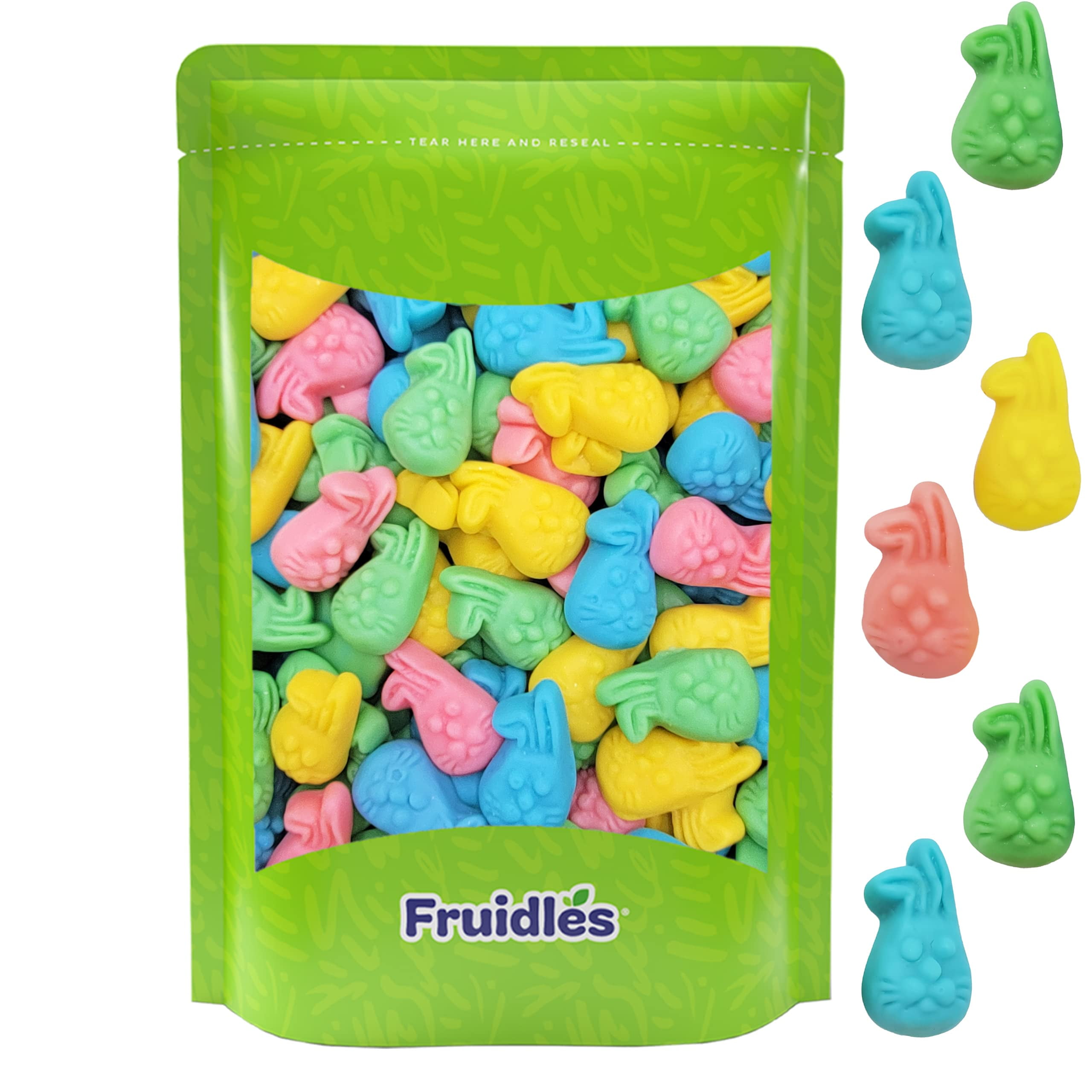 Fruidles Easter Gummi Candy, Delicious Fruit Flavors Gummies, Soft ...