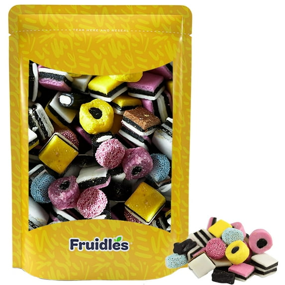 Fruidles Licorice Allsorts Gummies, AIF9 Allsorts Candies, A Tasty ...