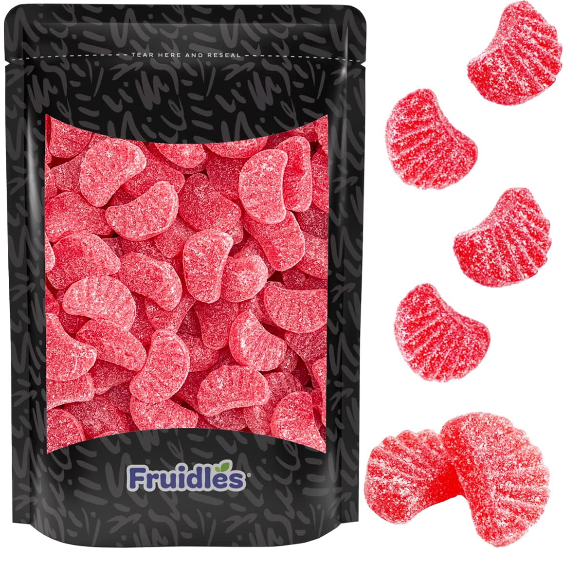 Fruidles Original Jelly Cherry BCF26 Slices, Gummi Sweet Confection ...