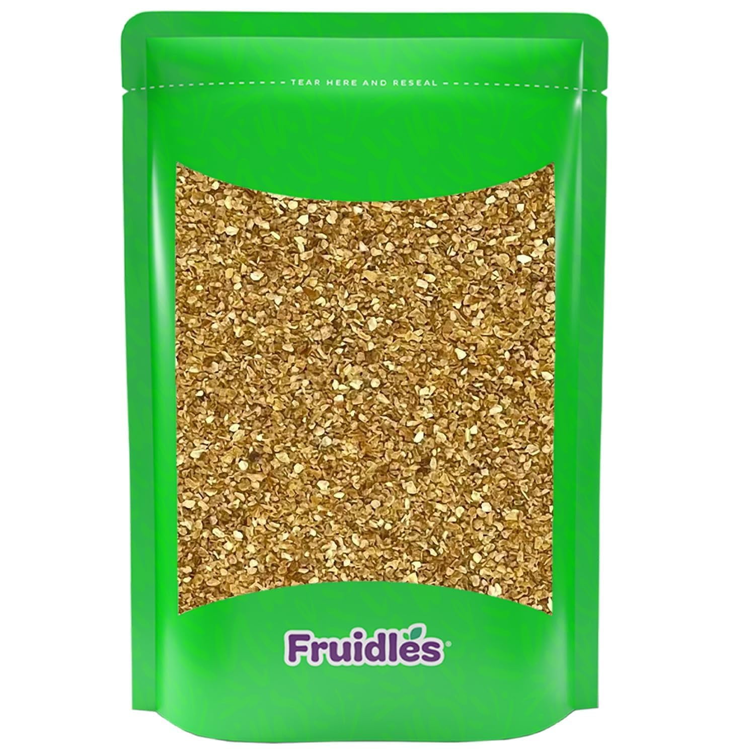 Fruidles Spanish Lemon Peel DEF29 Spice, Dried Lemon Peel Granules, Kosher Certified (16 Oz Pack ...