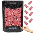 Fruidles Strawberry Pencil Bites Gummies Soft And Sweet Red Licorice