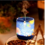 Fruik Abundance Ultrasonic Aroma Diffuser Elegant Rattan Design Warm ...