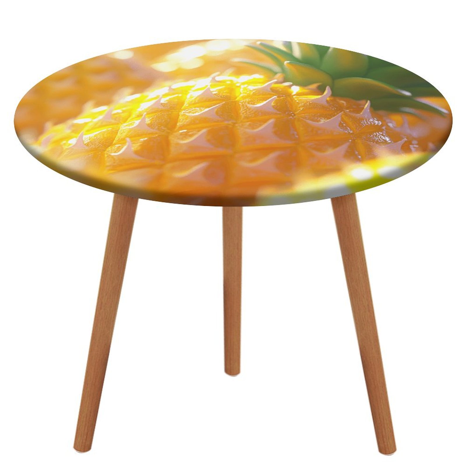 Fruit (126) Pattern Round Tablecloth Waterproof Elastic Table Clothes ...