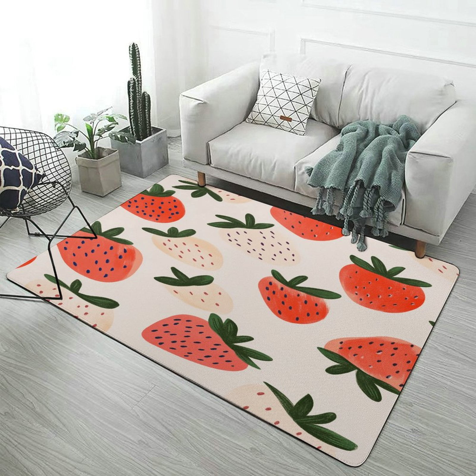 Fruit (156) Home Decor Living Room Carpet Non-slip Hotel Lobby Floor ...