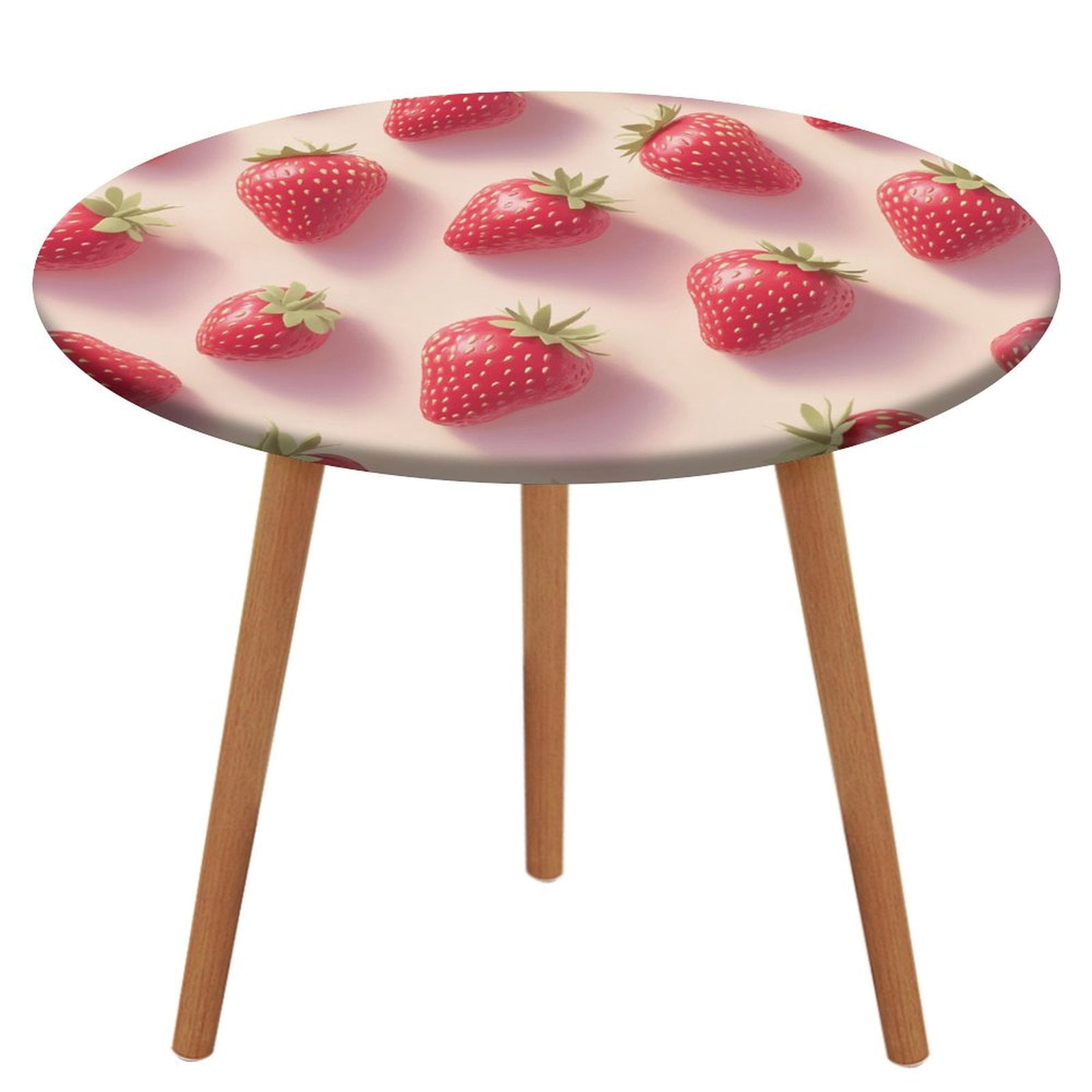 Fruit (17) Pattern Round Tablecloth Waterproof Elastic Table Clothes ...