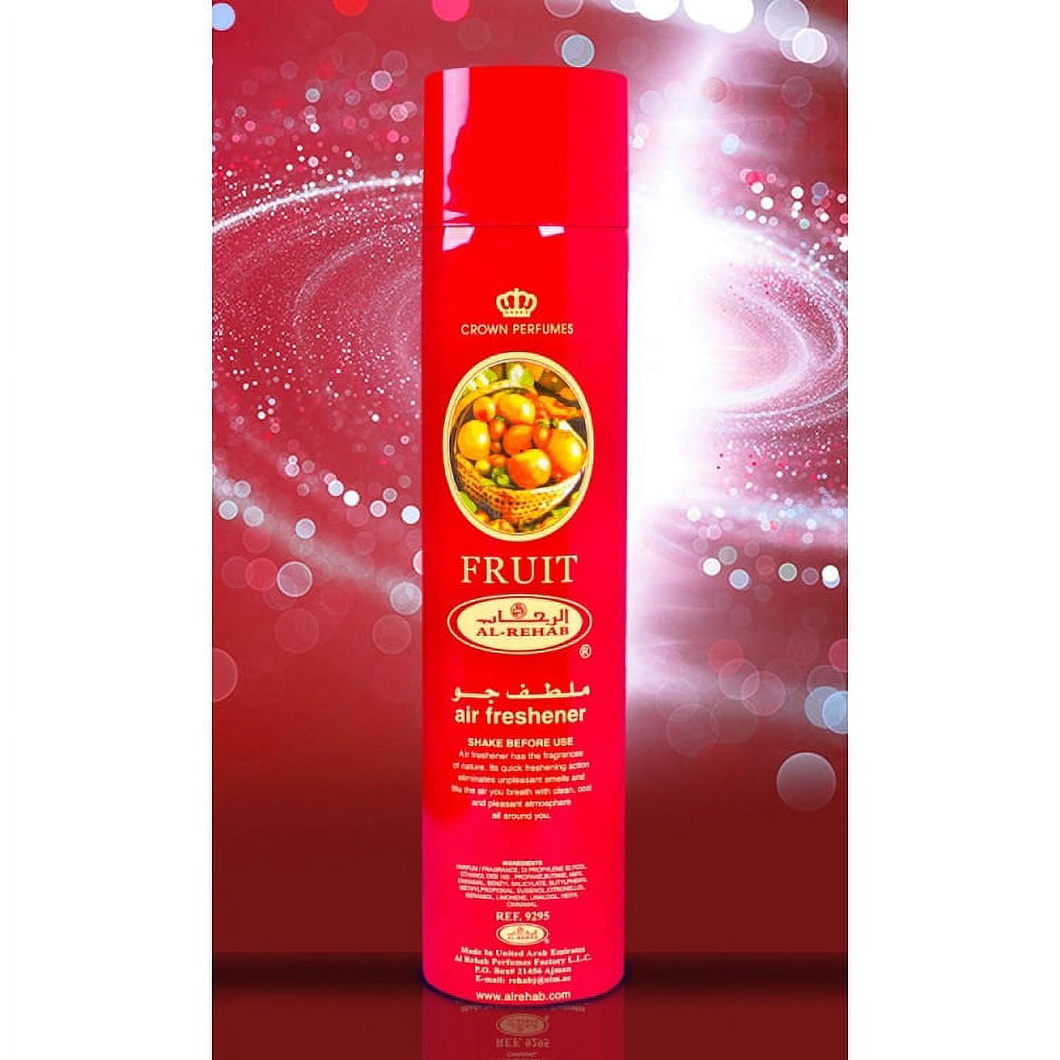 Fruit Air Freshener by Al-Rehab (300ml) - 6 pack - Walmart.com