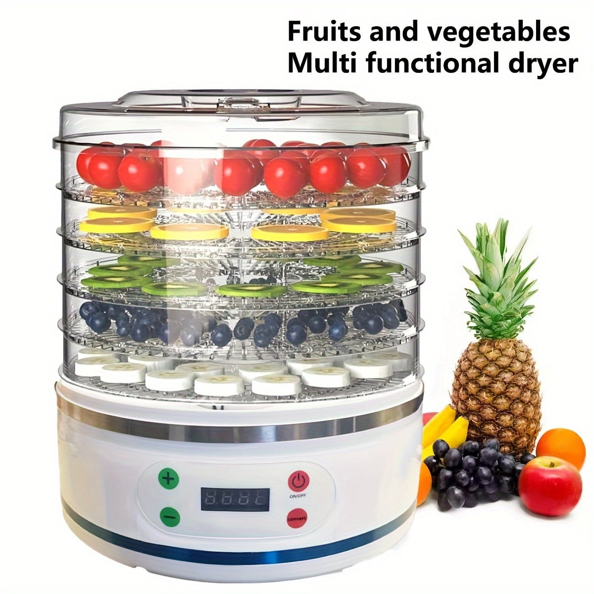 Fruit And Vegetable Dryer, Small Household Food Ingredient Air Dryer ...