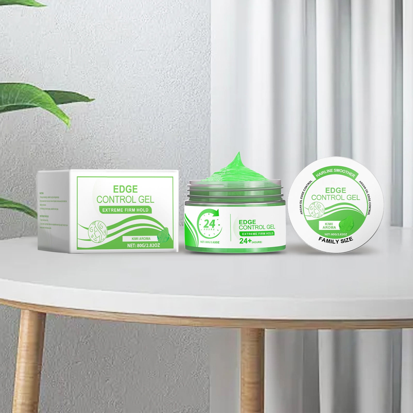 Fruit Aroma Edges Control Gel, Broken Hair Pomade, Strong Styling and ...