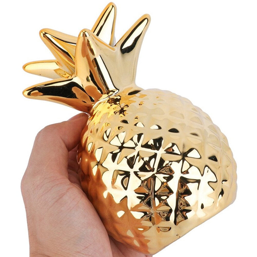 BESTOYARD Pineapple Coin Bank Ceramic 1Pack 5.3x3.3x3.3in - Walmart.com