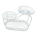 Fruit Basket Mesh Wire Bowl Metal Organizer Sturdy Multipurpose for ...