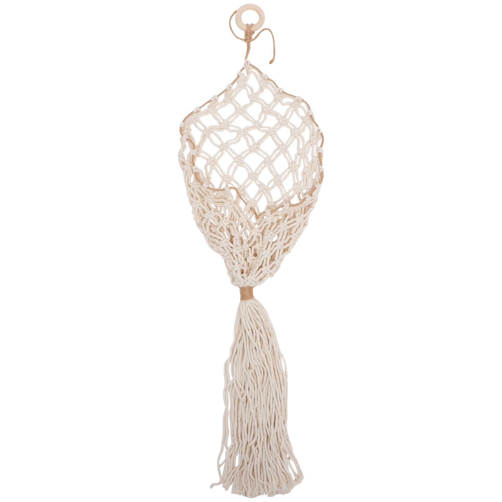 Fruit Basket Stand Vegetable Net Bag Macrame Produce - Walmart.com