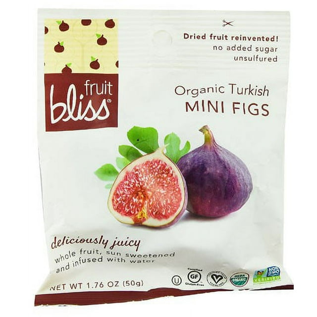 Fruit Bliss Organic Turkish Mini Figs, 1.76 Ounce - Walmart.com