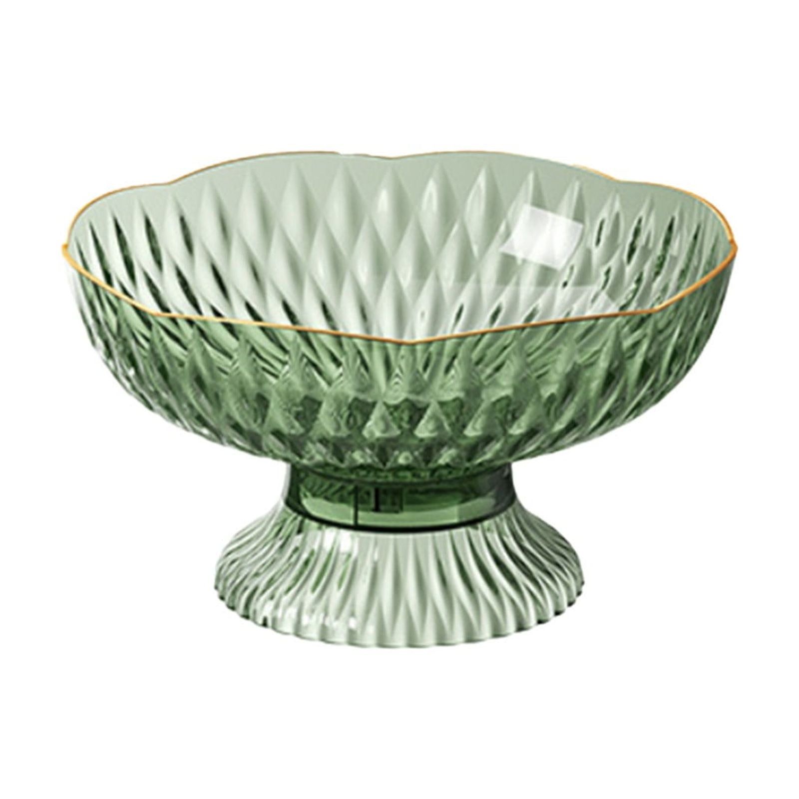 Fruit Bowl For Kitchen Counter Decorative Bowl Pedestal Bowl Footed