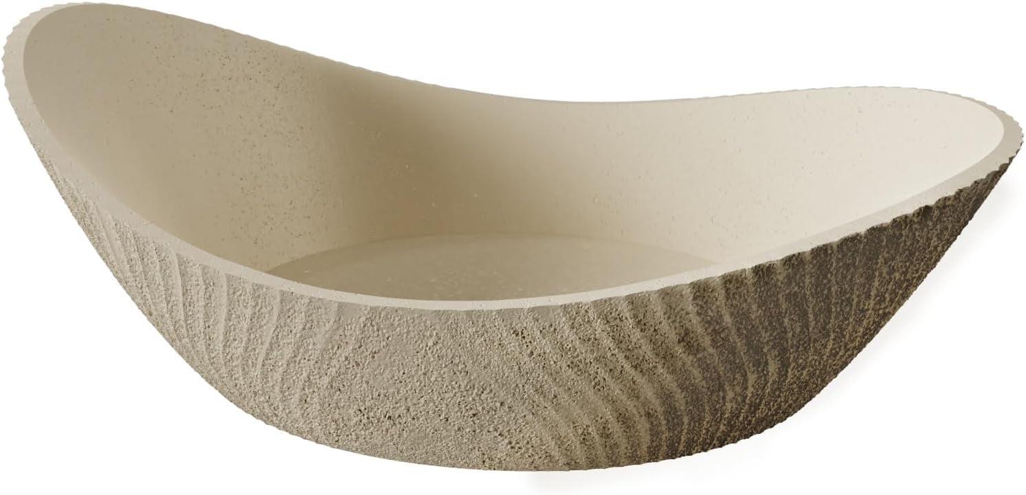 Fruit Bowl, Large Modern Meteorite Pattern Decorative Bowl for Kitchen ...
