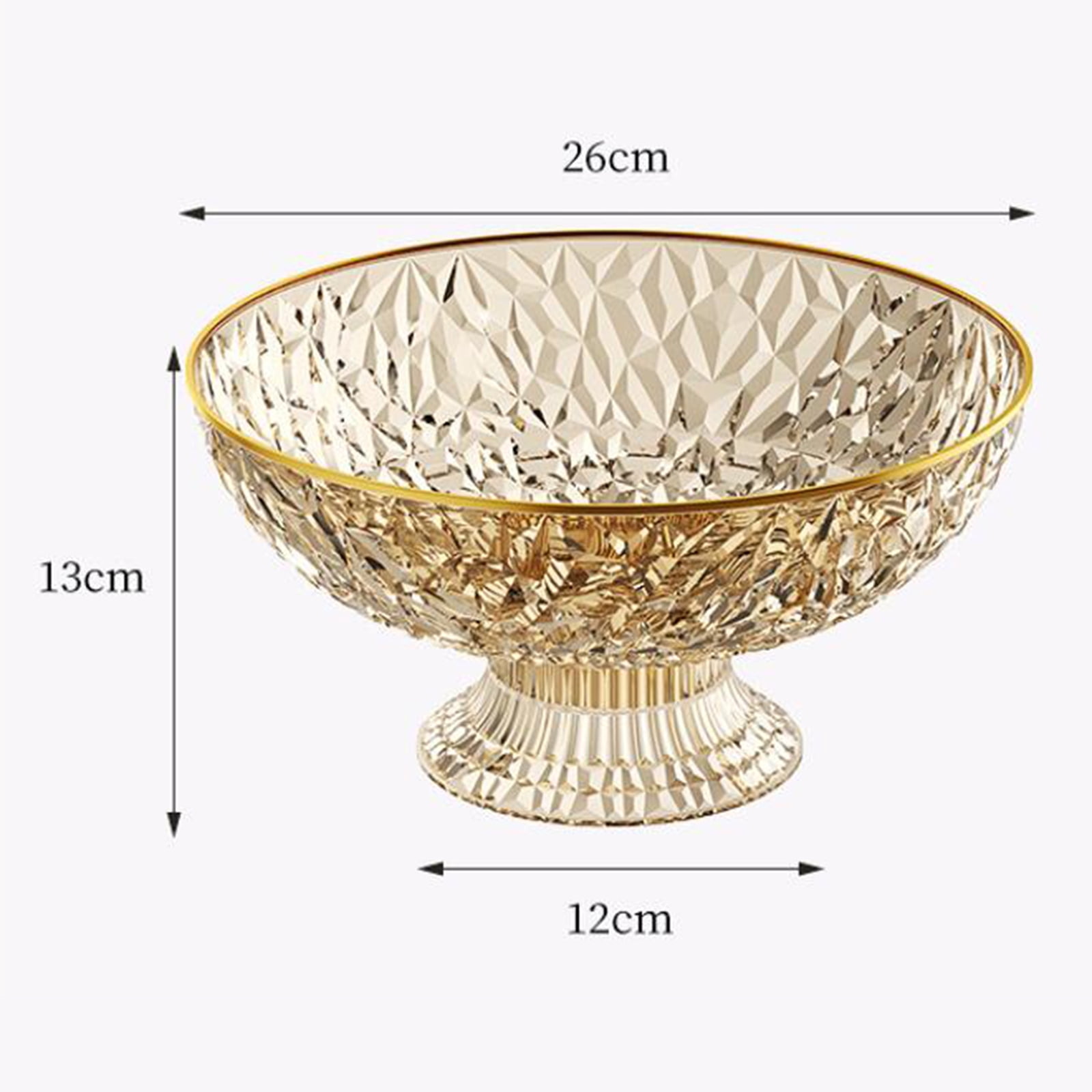 Fruit Bowl with Drainer Vegetable Strainer Basket Durable Round ...