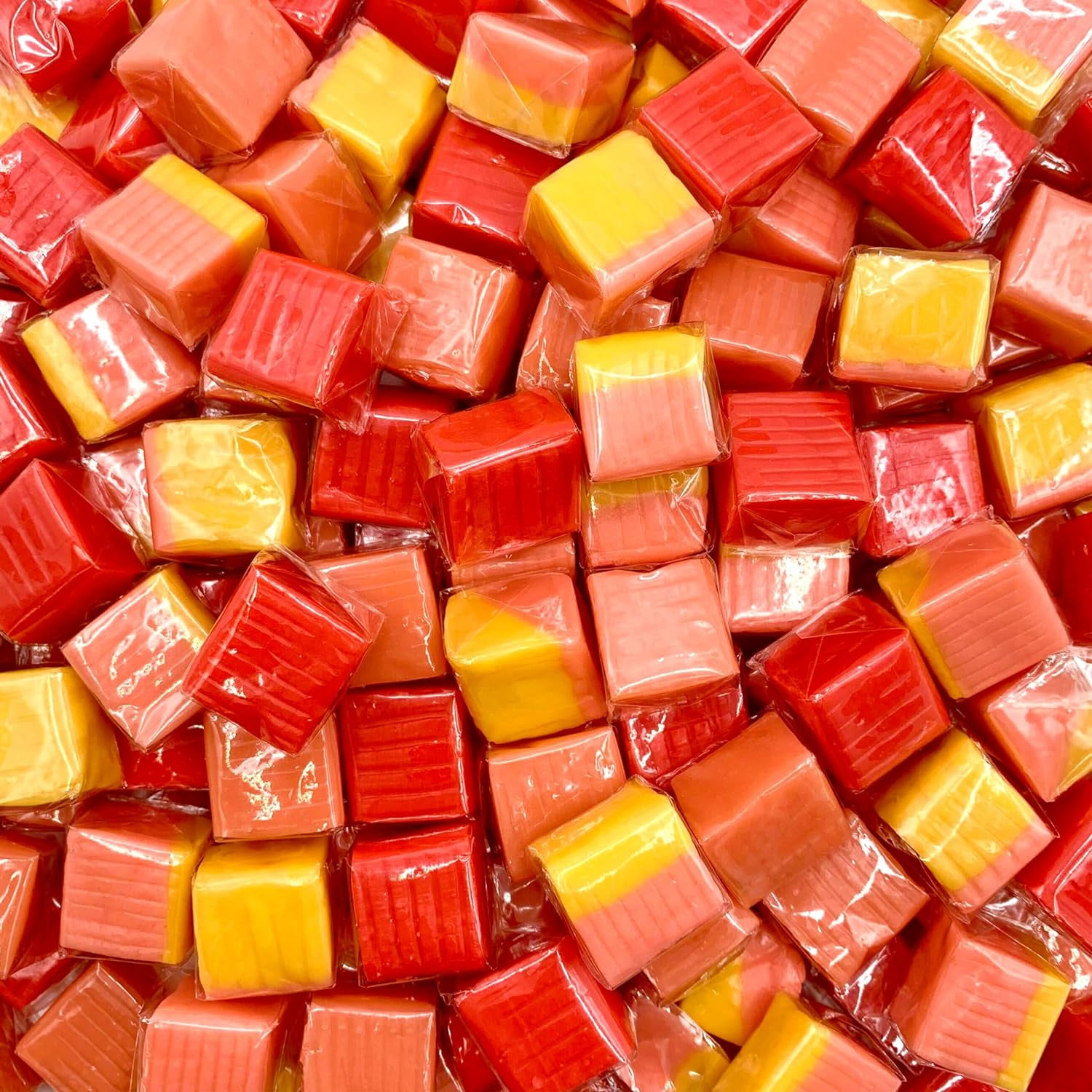 Fruit Caramel Squares Candy Mix - Strawberry, Passion Fruit, Raspberry ...