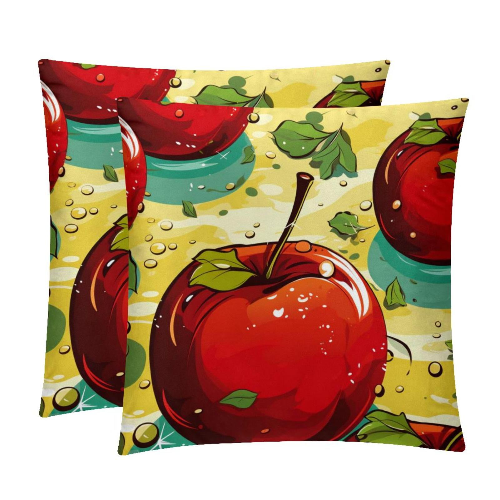Fruit Chair Pillow Covers Set of 2 Throw Pillow Decorative Pillows ...