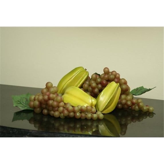 Fruit Clusters - Juicy Green Finger Grape Clusters - Pack of 12 ...
