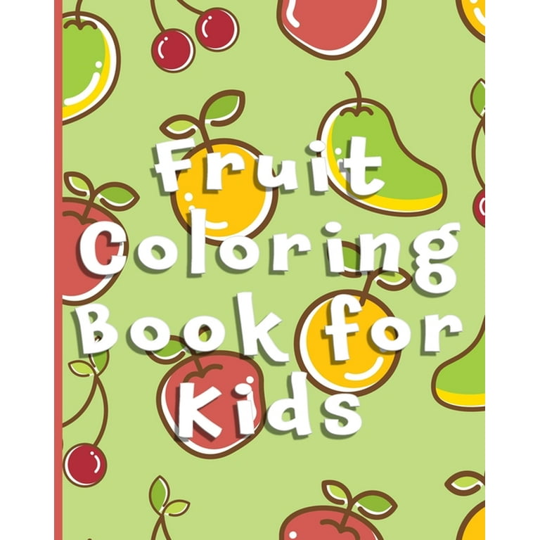 fruits for coloring book