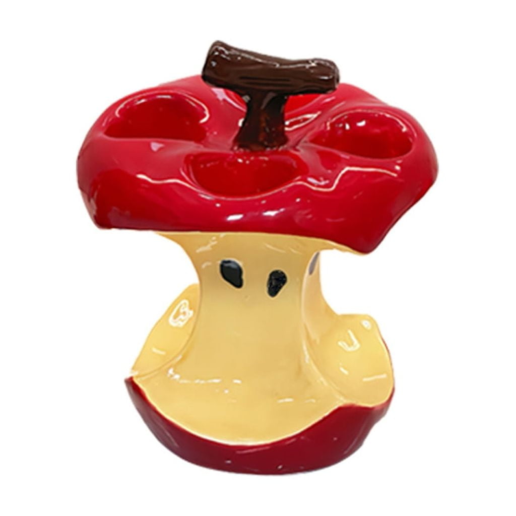 Fruit Core Design Ceramic Toothbrush Holders 4 Hole Bathroom Organizers ...