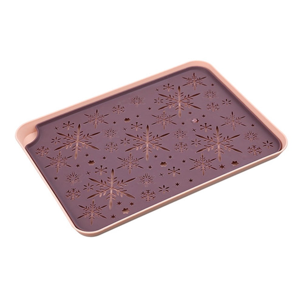 Fruit Cup Drain Tray Rectangular Bowl Rack Chopsticks Box Kitchen ...