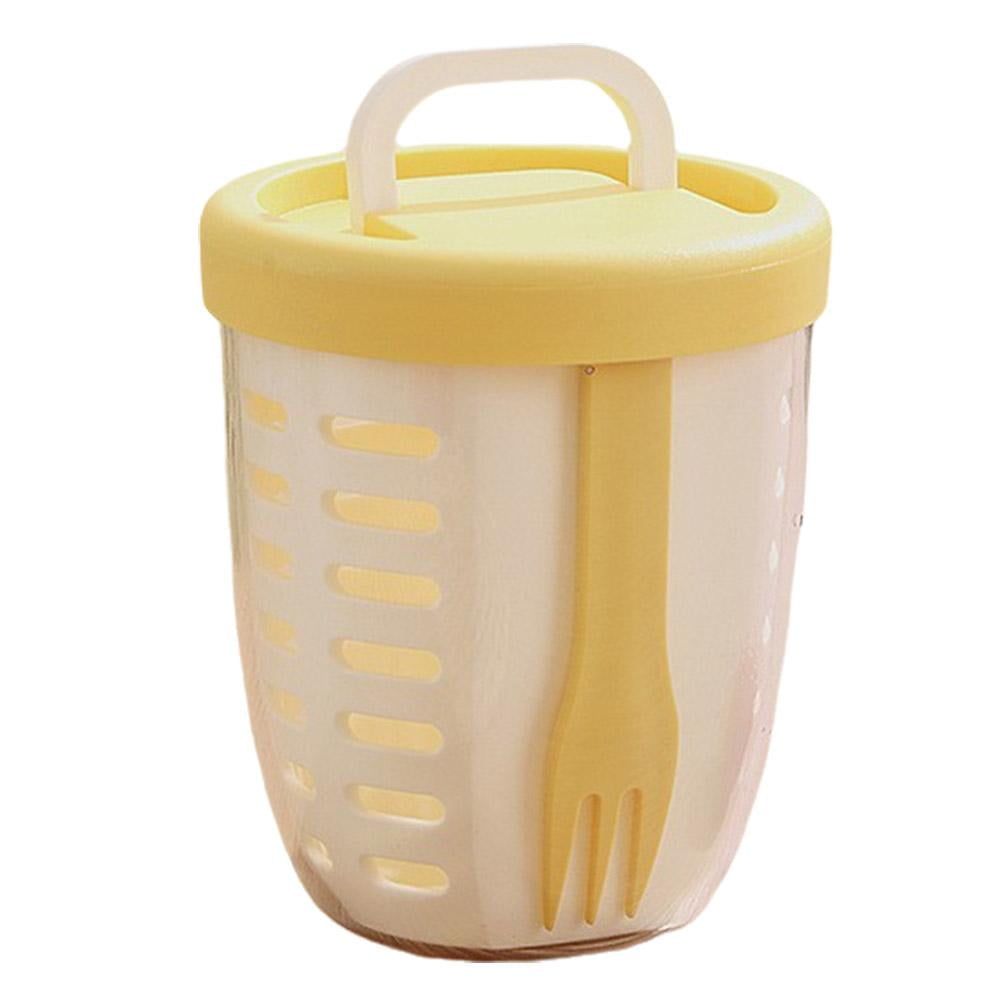 Fruit Cup Storage Plastic Breakfast Cup Salad Box GXX Y9N6 - Walmart.com