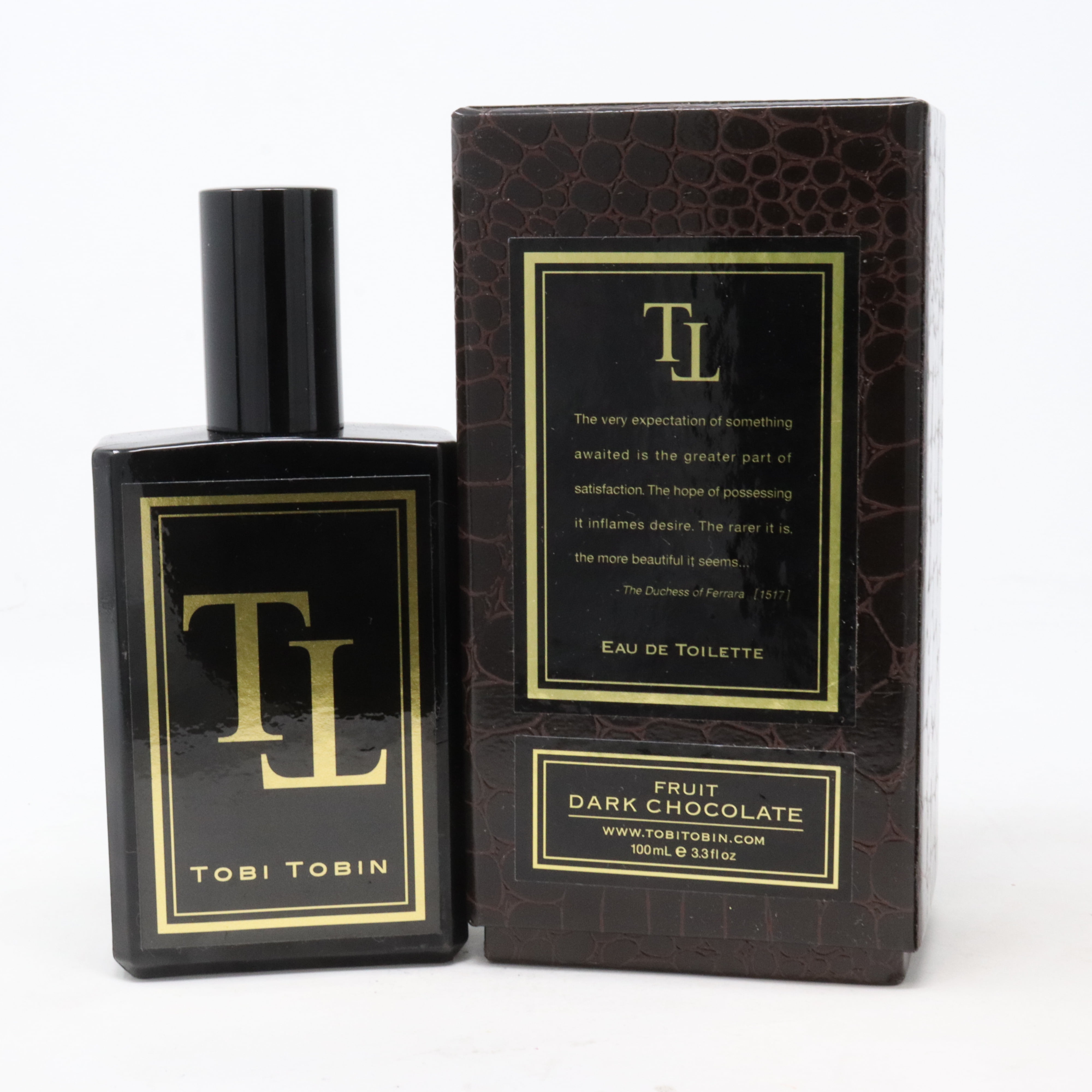 TOBI TOBIN Fruit Dark Chocolate Eau De Toilette 3.4oz Spray New With Box - Walmart.com