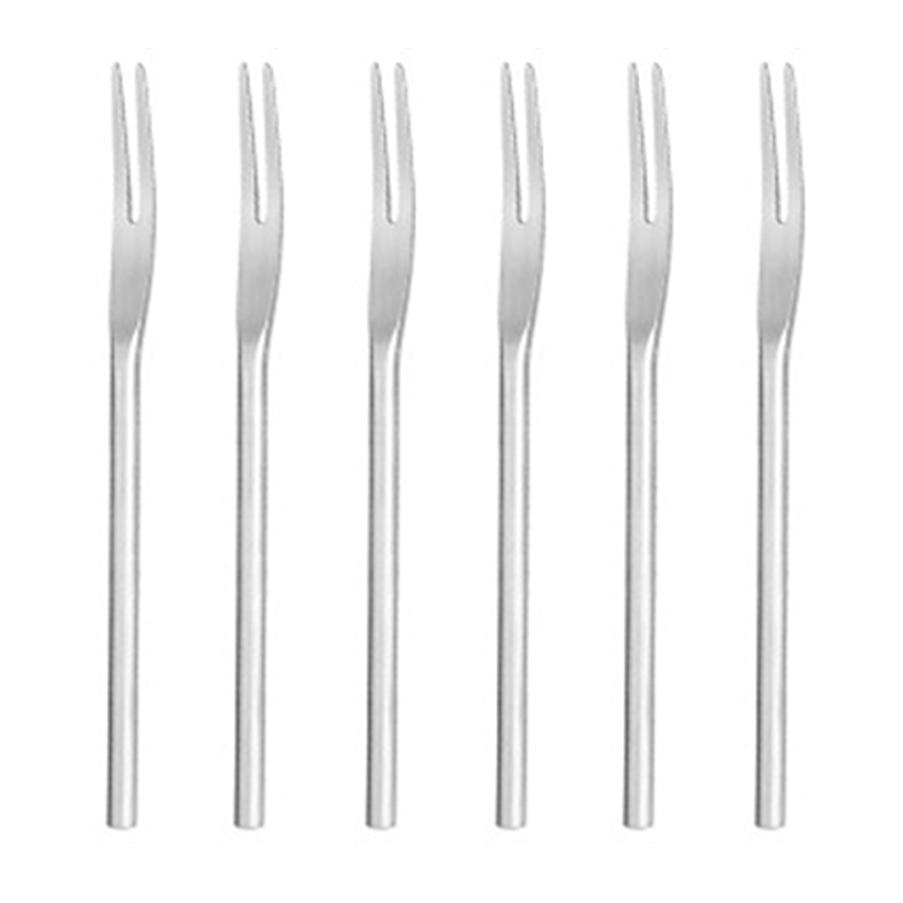 Fruit Dessert Forks Stainless Stee 5.12 Inch ，cocktail forks appetizer ...