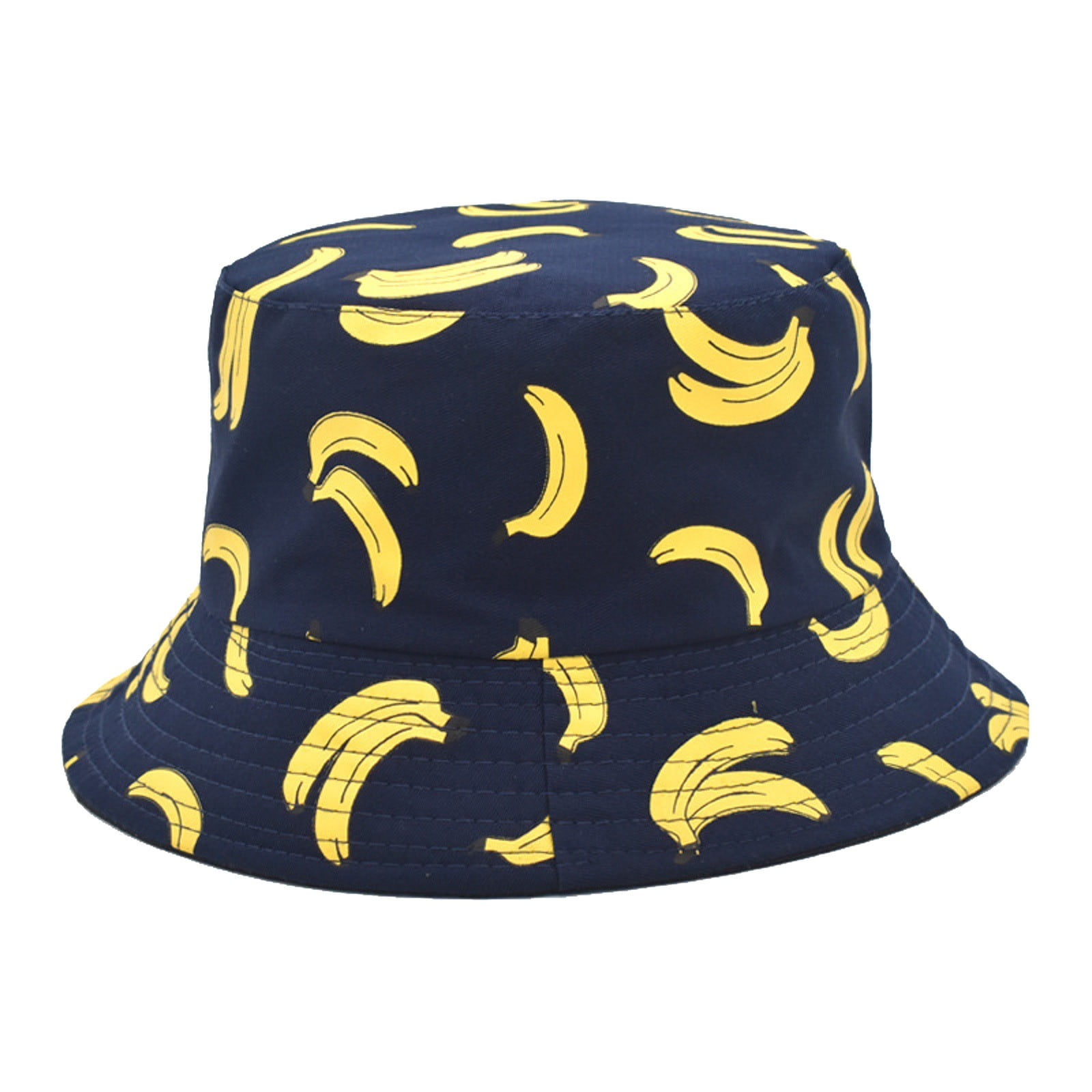 Fruit Fisherman Hat Womens Korean Summer Hat Men's Travel Beach Double ...