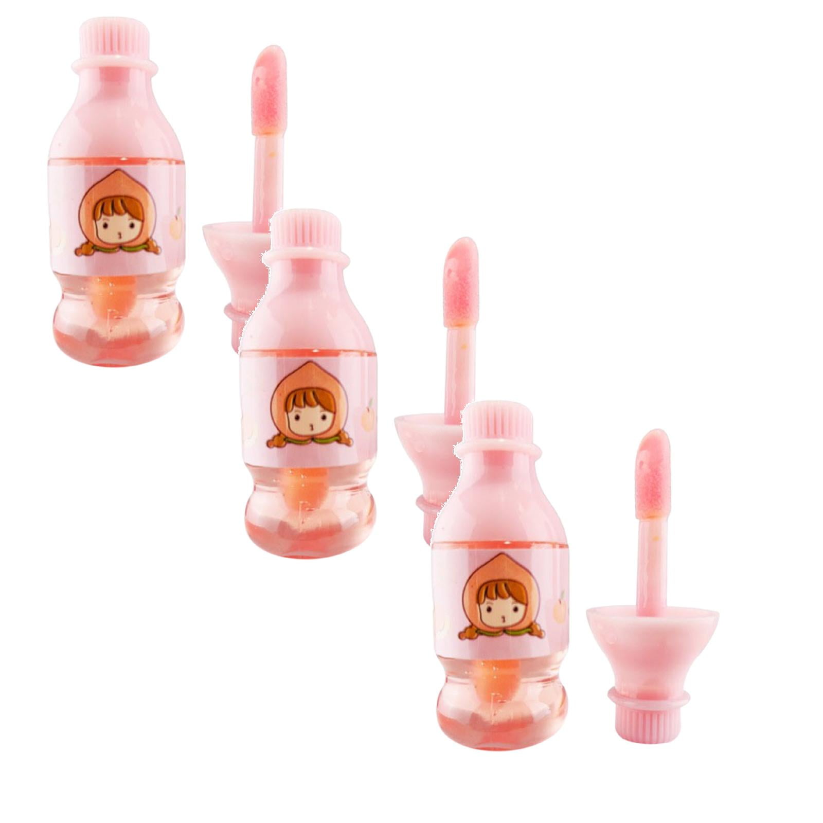 Fruit Flavored Cute Lip Oil Clear Moisturizing Discolored Lip Oil Light