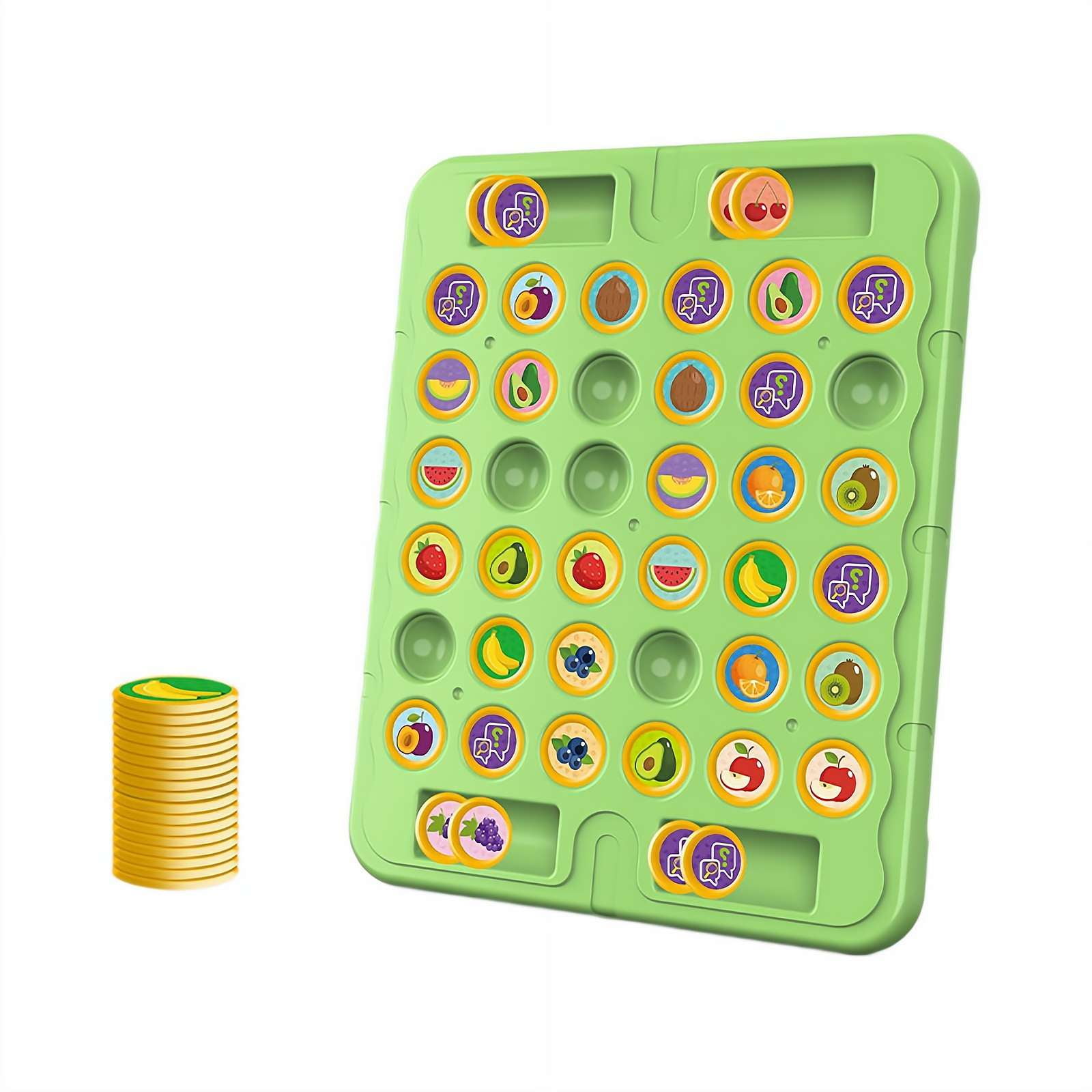 Fruit Flip Chess Memory Chess Game, Animal Flip Matching Chess Board ...