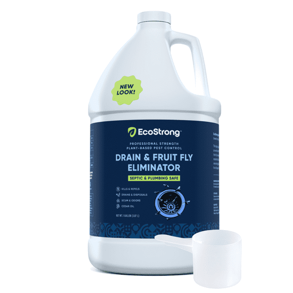 EcoStrong Fruit Fly and Drain Fly Killer Gel - All-Natural Indoor Sink ...