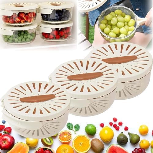 Fruit Fly Proof Bowl for Easy Cleaning,2 In 1 Sink Drainer ...